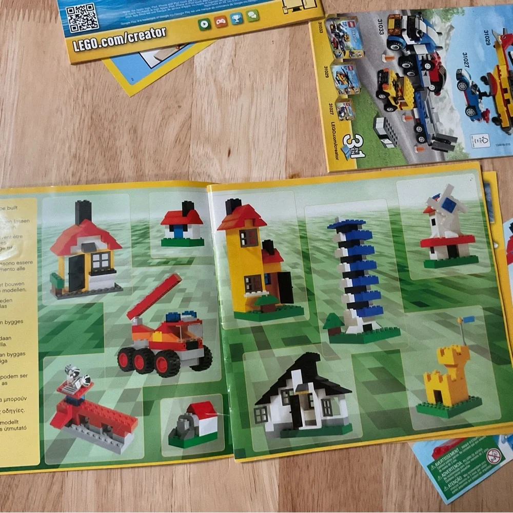 Lego | Toys | Lot X2 Lego Creator Instruction Manual Directions Only ...